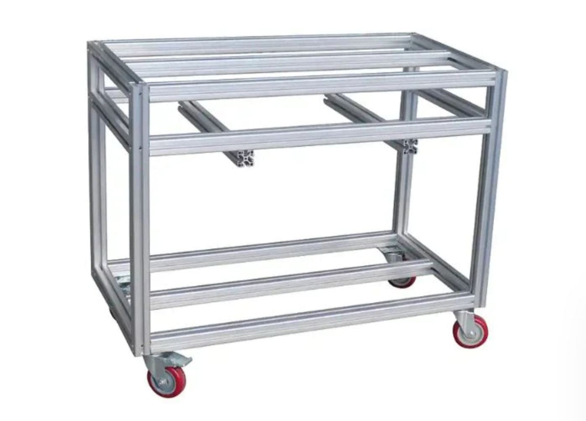 Custom Industrial portable trolly – RM Modular and automation