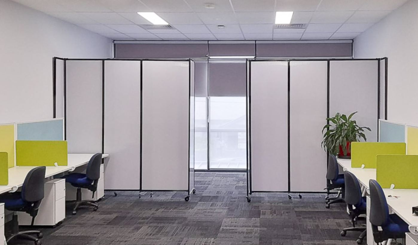 Portable Aluminium profiles building office divider and partition wall ...